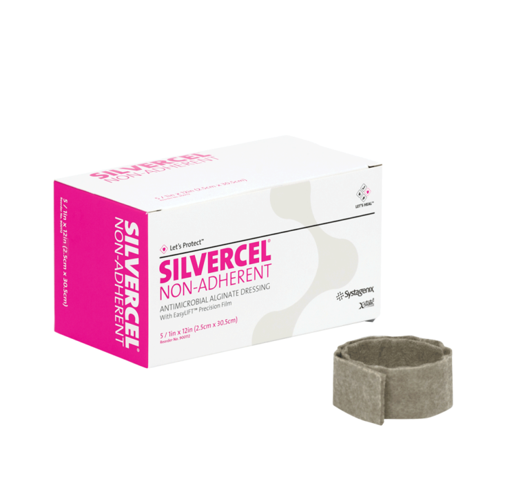 Silvercel Non Adherent Antimicrobial Alginate Dressing - Home Medical ...